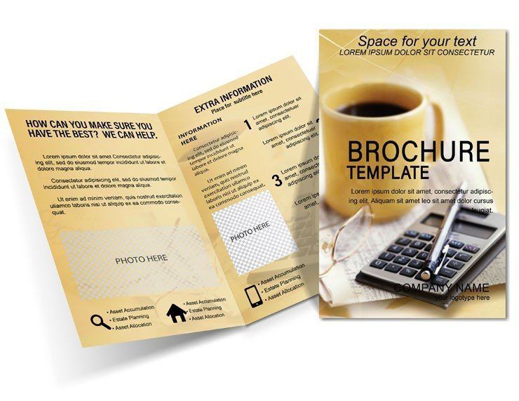 Work break Brochures template