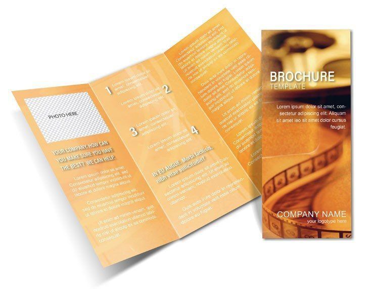 Cinematic Film Mounting Brochure Template - Tri-Fold