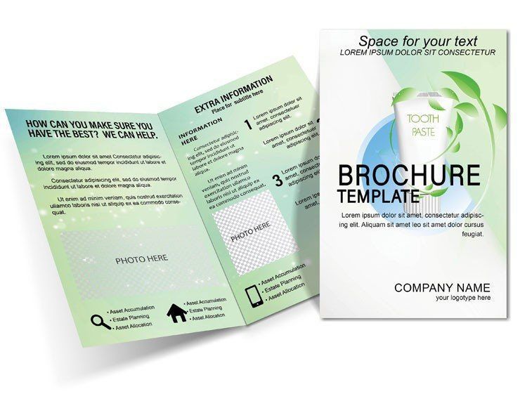 Toothpaste Brochure Template