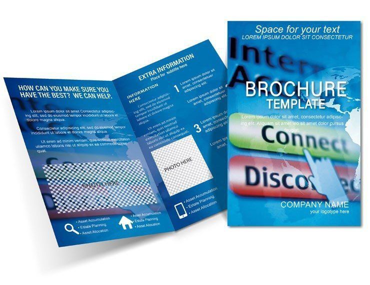 Internet Access Brochure Template Download