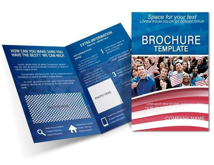 US Citizens Brochure Template - Professional Design Kit