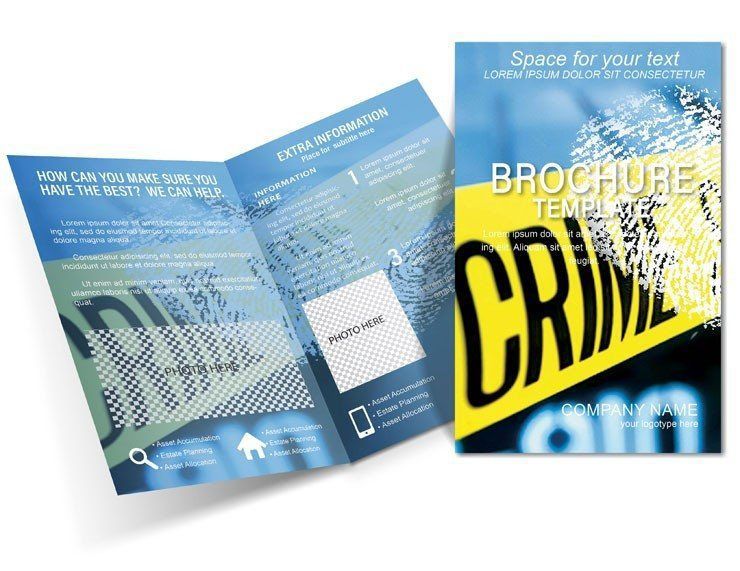 Crime Scene Brochure Template - Download and Print | Professional ...