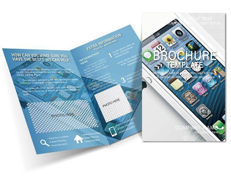 Apple iPhone Brochure templates