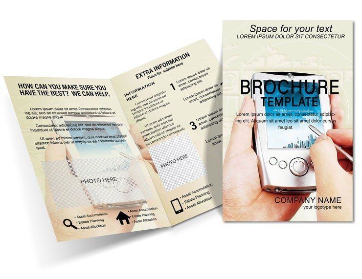 Product Research Marketing Brochure Template – IT Focus