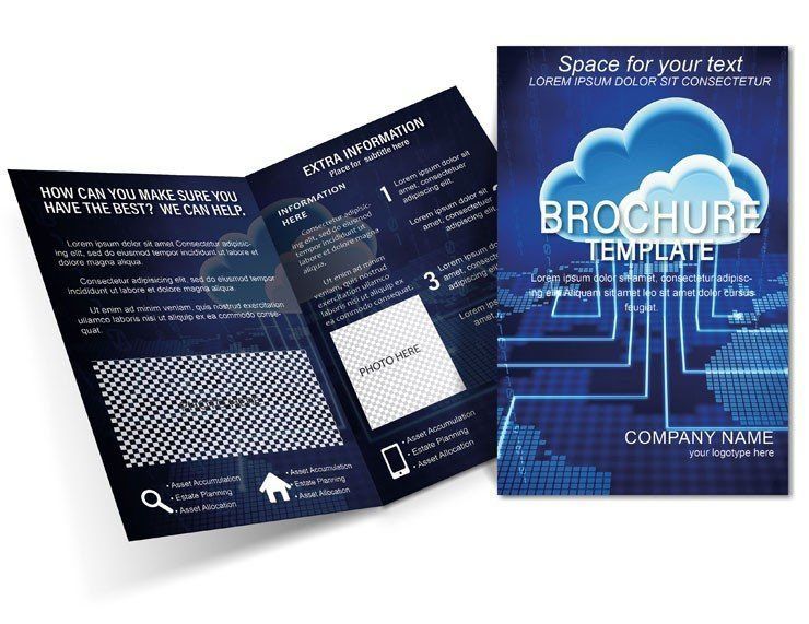 Captivate with Cloud: Brochure Template Design Download