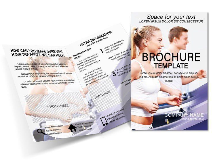 Racetrack Brochure Template - Download Now!