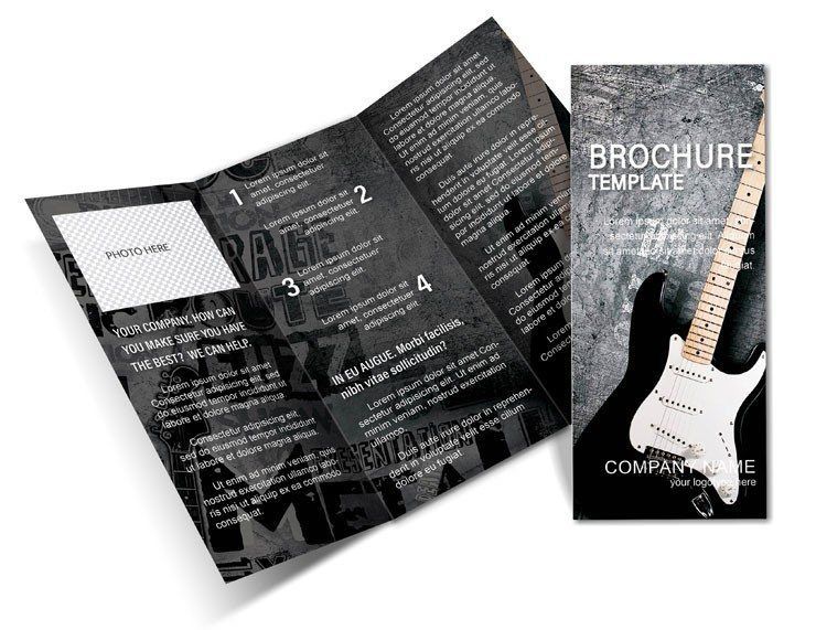 Rock Music Brochure templates