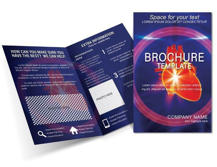 Heart Disease Brochure Template - Customizable