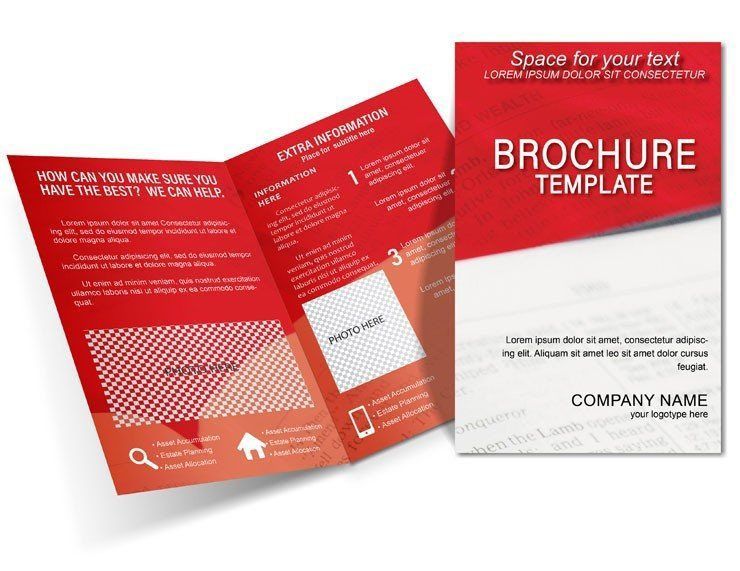 Spiritual Holy Scripture Brochure Template