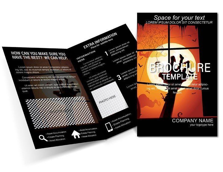 Spooky and Mysterious with Our Brochure Template Designs