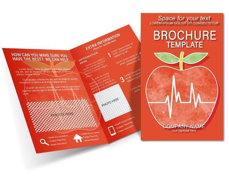 Heart Health Brochure Template: Customizable & Printable