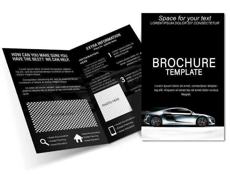 Car Leasing Brochure template