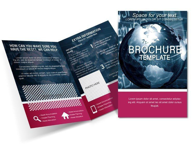 International Business Brochure Template: Global Edge