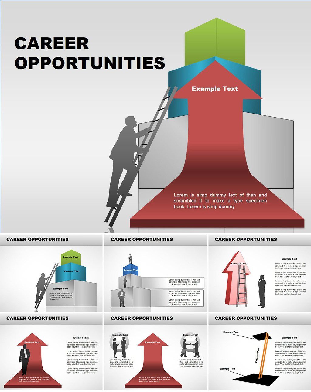 Career Potential Keynote Infographic Template
