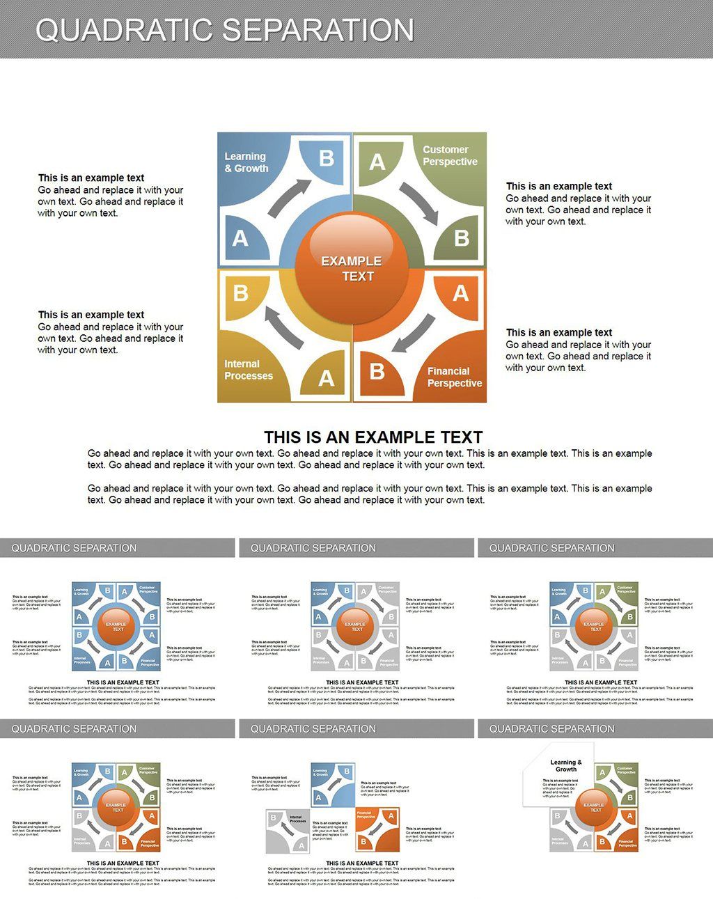 Quadratic Separation Charts in Keynote: Analyze Trends