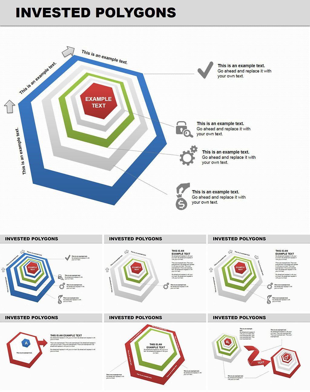 Polygon Market Keynote chart template