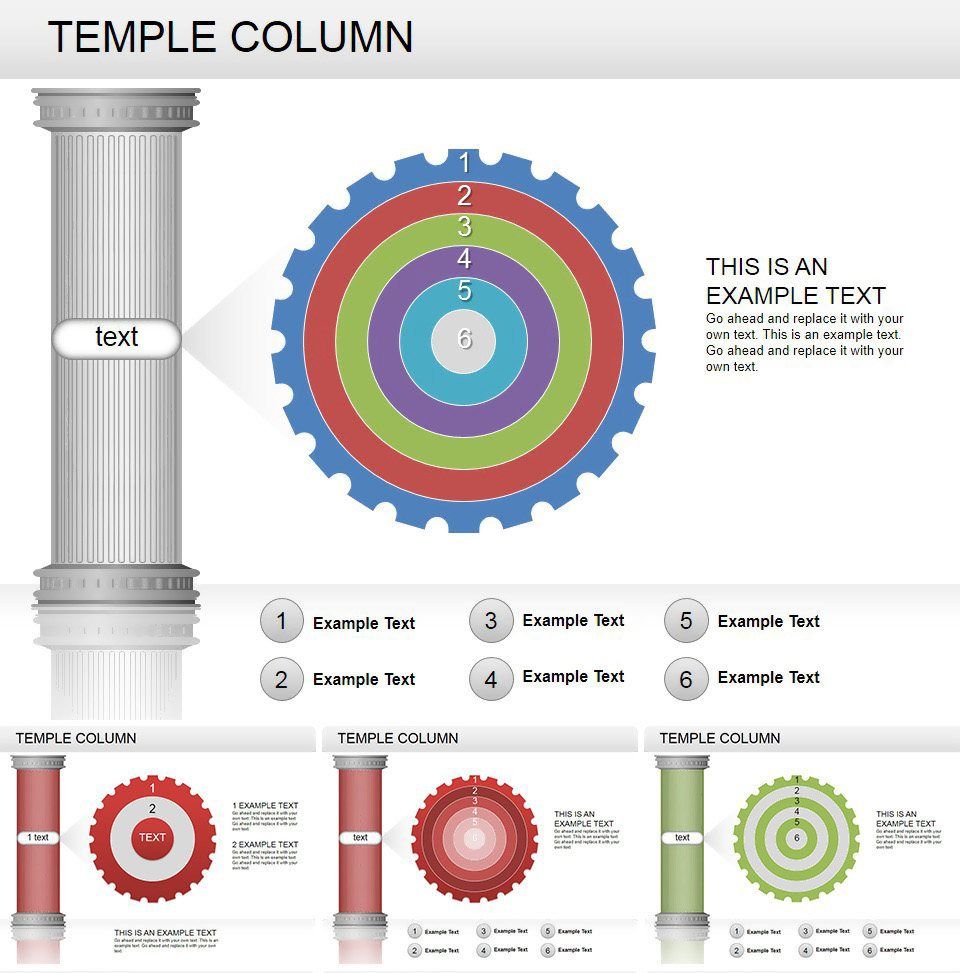 Temple Column Keynote Charts - Download Now!