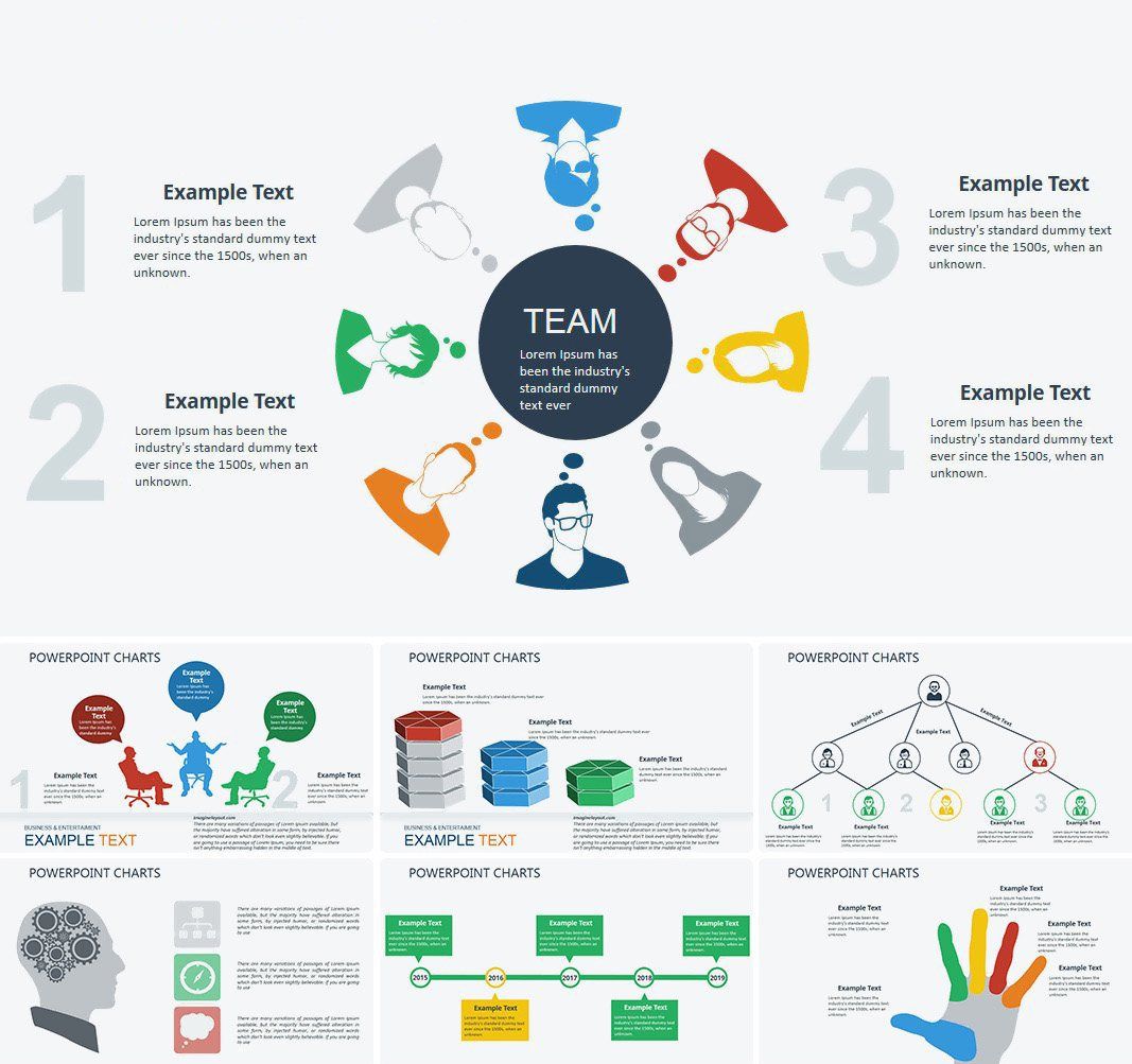 Organizational Behaviour Keynote charts templates