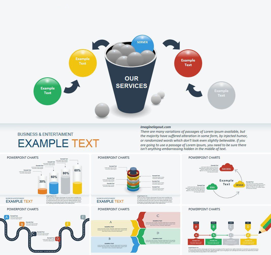 Performance Indicators Keynote charts templates
