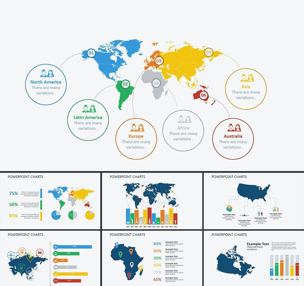 Engaging Map Charts for Keynote Learning