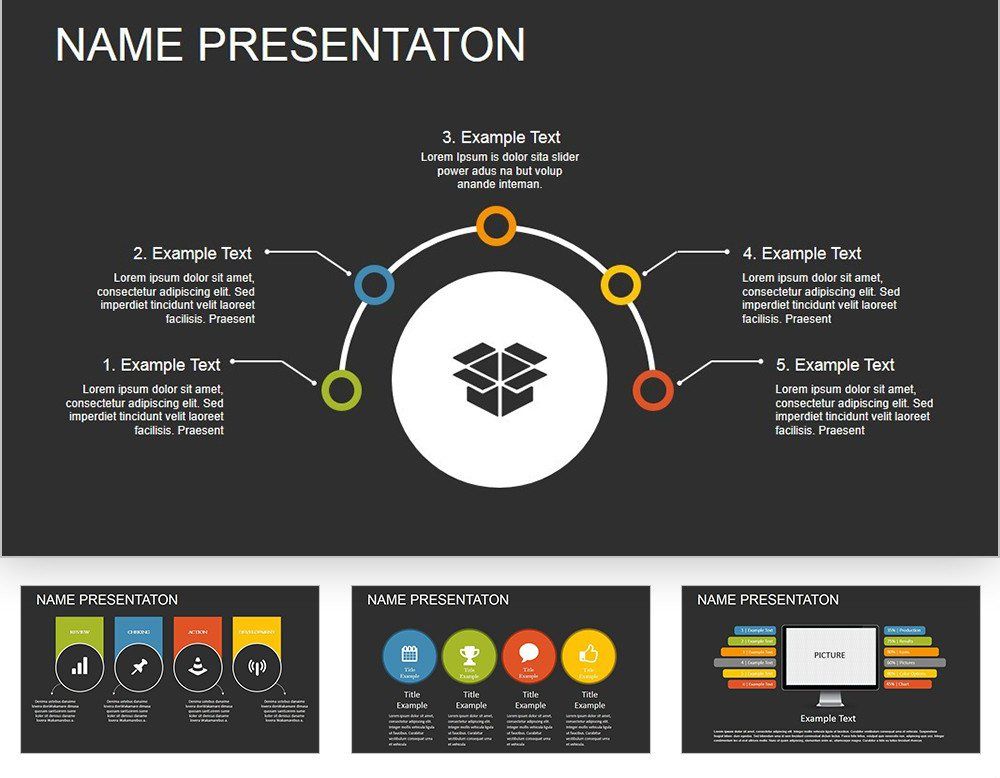 Dynamic Charts for Impactful Presentations | Animation Keynote Template