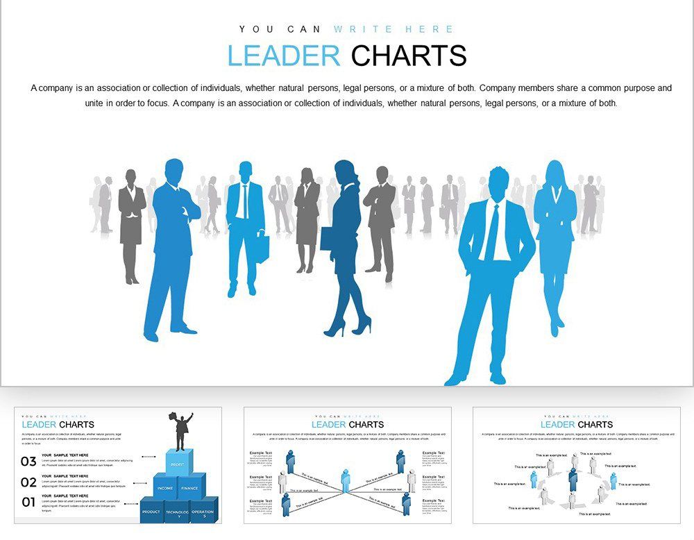 Leader Charts Template: Elevate Keynote Presentations