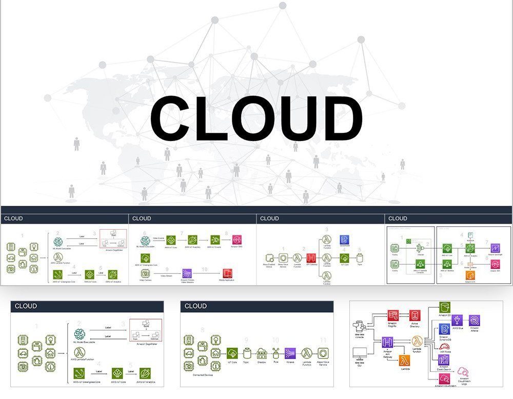 Cloud Data Storage Keynote Charts: Scalable Visuals for Pros