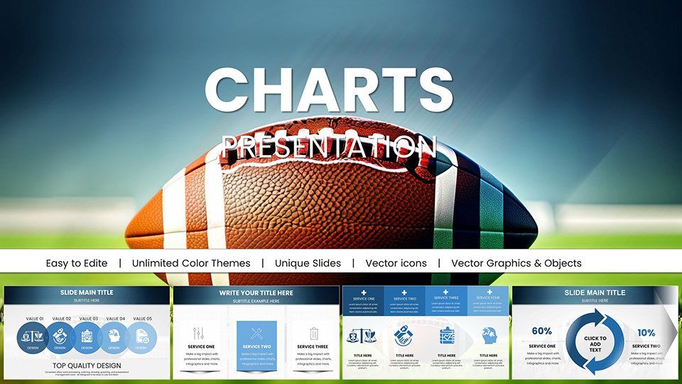 Sport Baseball Charts Template for Keynote - Dynamic Data Visualization