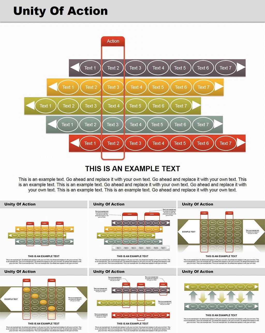 Unity Of Action Keynote Diagrams Templates 