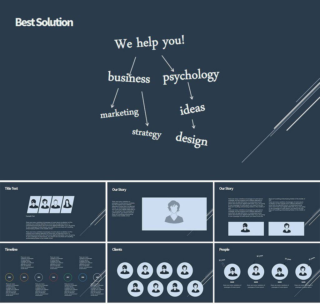 Powerful Keynote Diagrams | Download Employees Presentation