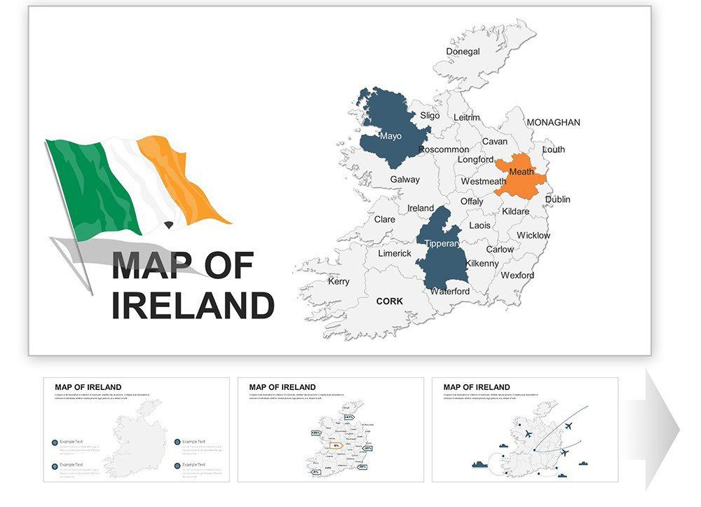 Ireland Keynote Maps | ImagineLayout.com
