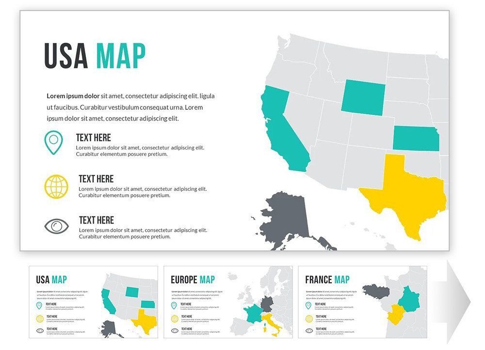 World Map Keynote Presentation | Download Professional Templates