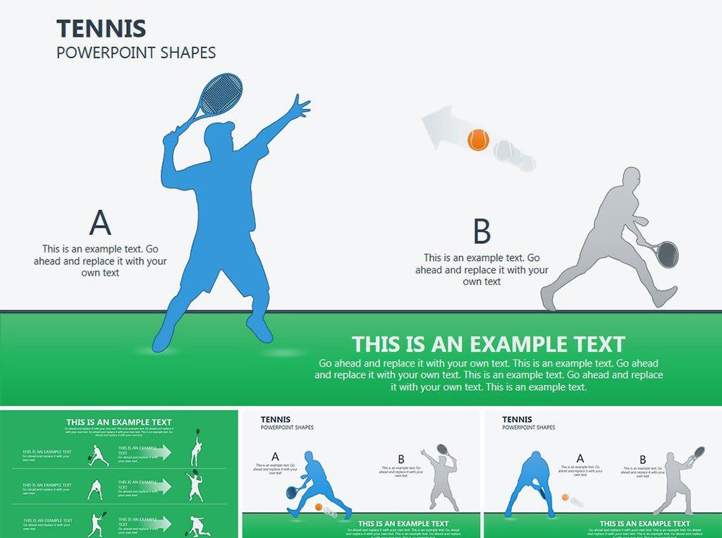Tennis Keynote Shapes: 10 Pro Designs