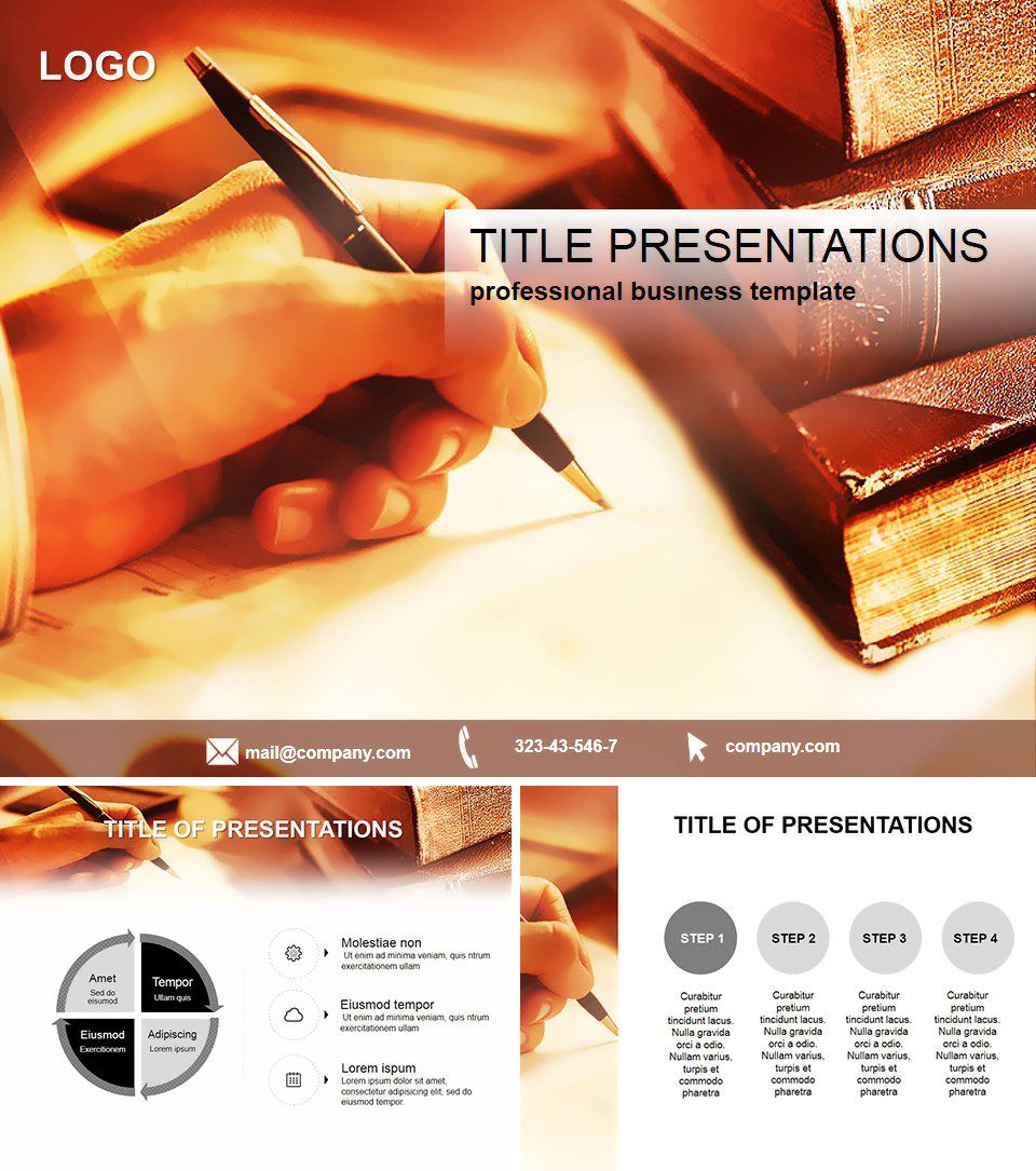 Creation Books Keynote templates - Keynote themes