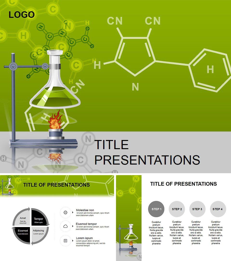 Chemistry: Teaching Keynote templates