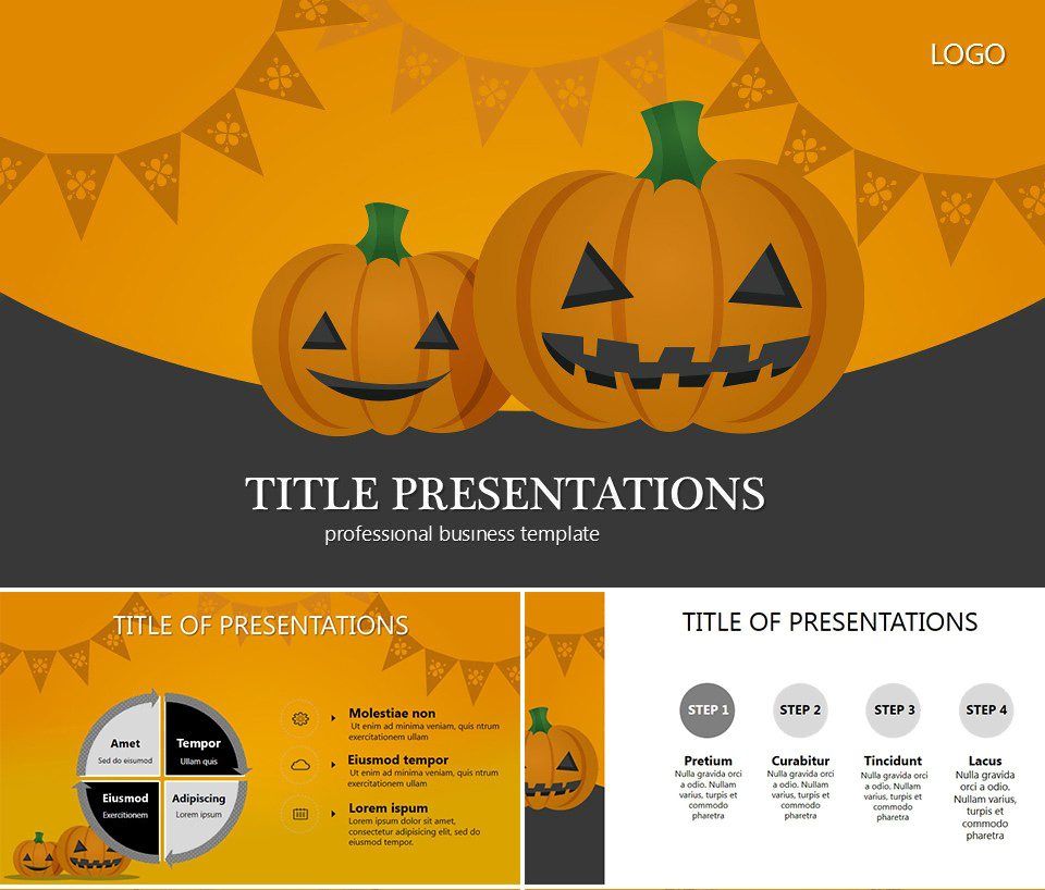 Halloween Costumes Keynote templates