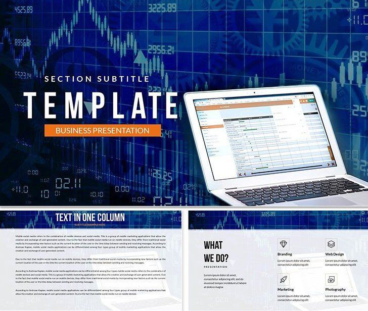 Software Financial Analysis Keynote Template: Presentation