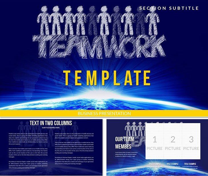 Teamwork - Project Management Keynote templates