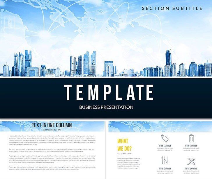 Megapolis Keynote templates