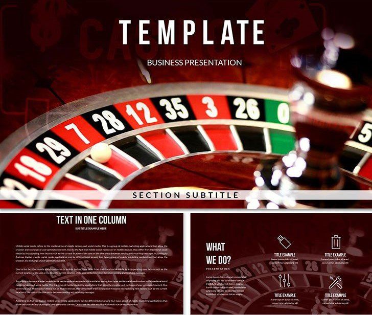 Basic Roulette Strategy Keynote Template