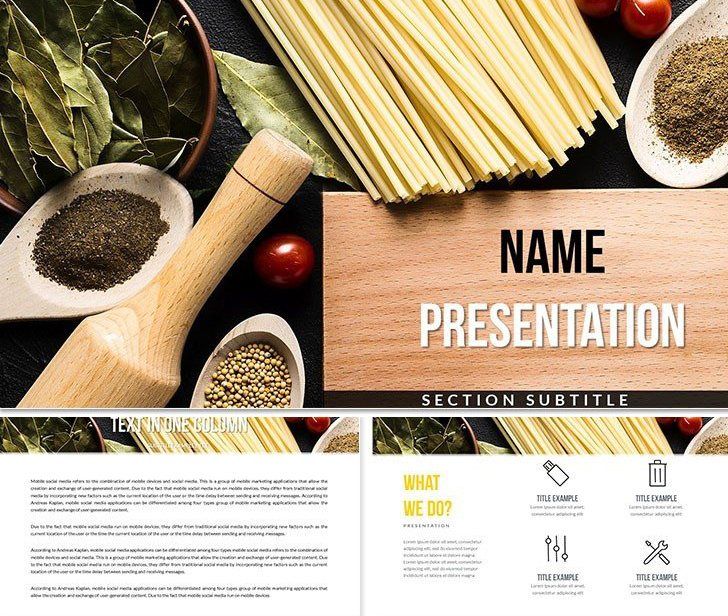 Seasoning for Dishes Keynote Template for Culinary Pros