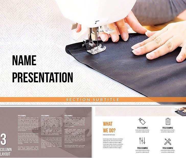 Sewing Machine templates | Keynote Themes | ImagineLayout.com