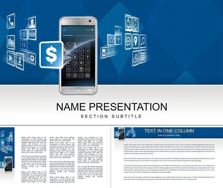 Smartphone Application Developers Keynote Template
