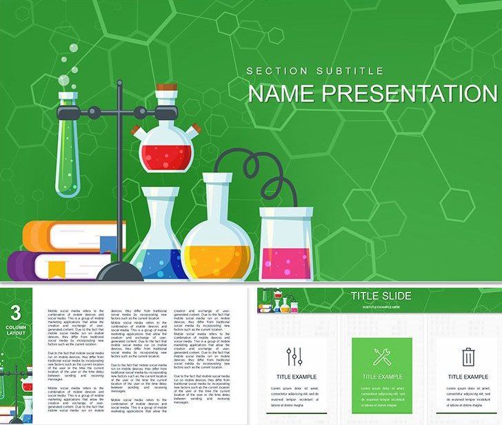 Chemical Laboratory Technician Keynote template