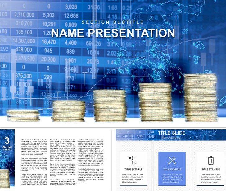 Economy Definition Business Keynote template