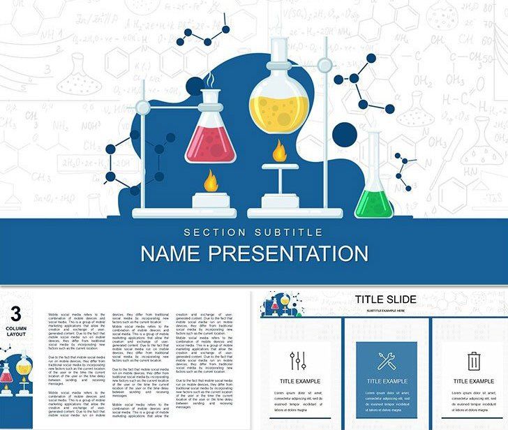 Chemical Definition and Meaning Keynote template