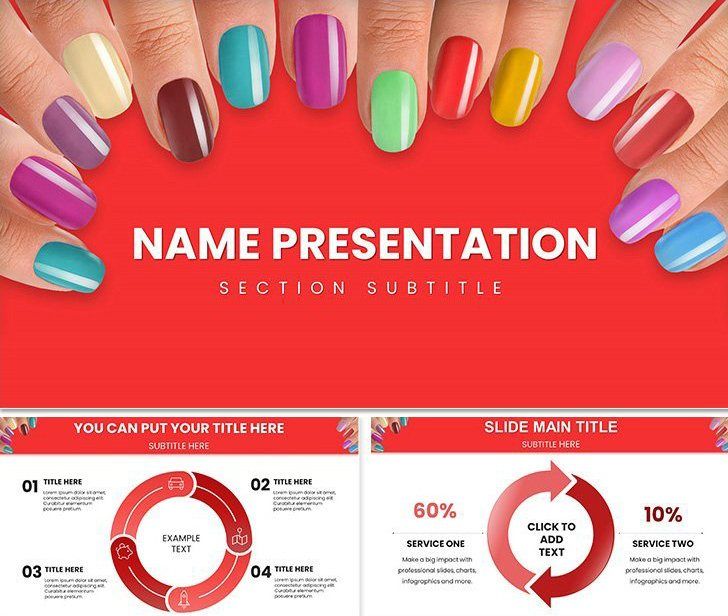 Manicure Artist Keynote Template: Nail Your Pitch