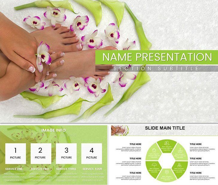 Sole Soothe SPA Foot Treatment Keynote Template