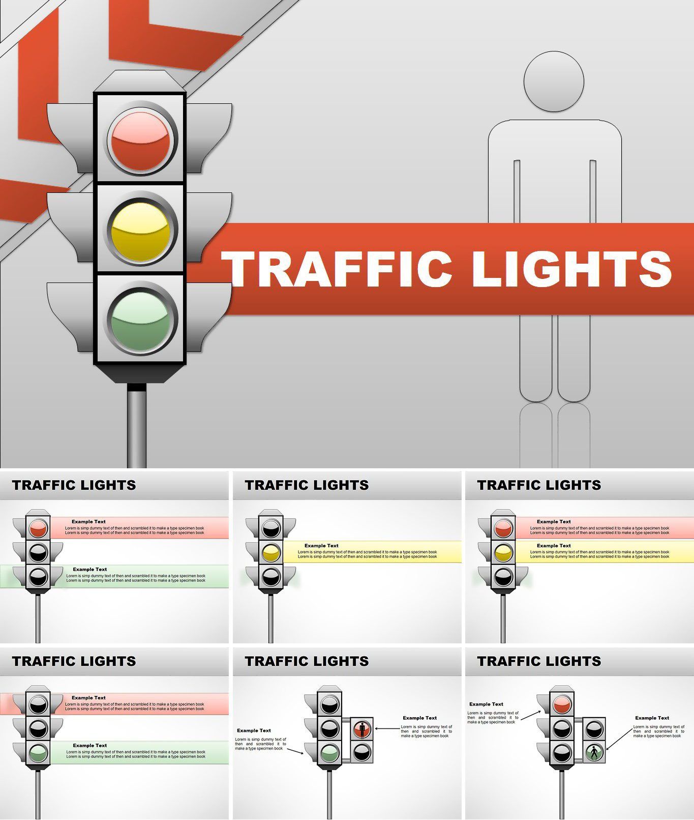 Traffic Lights PowerPoint Charts Template - Download Presentation