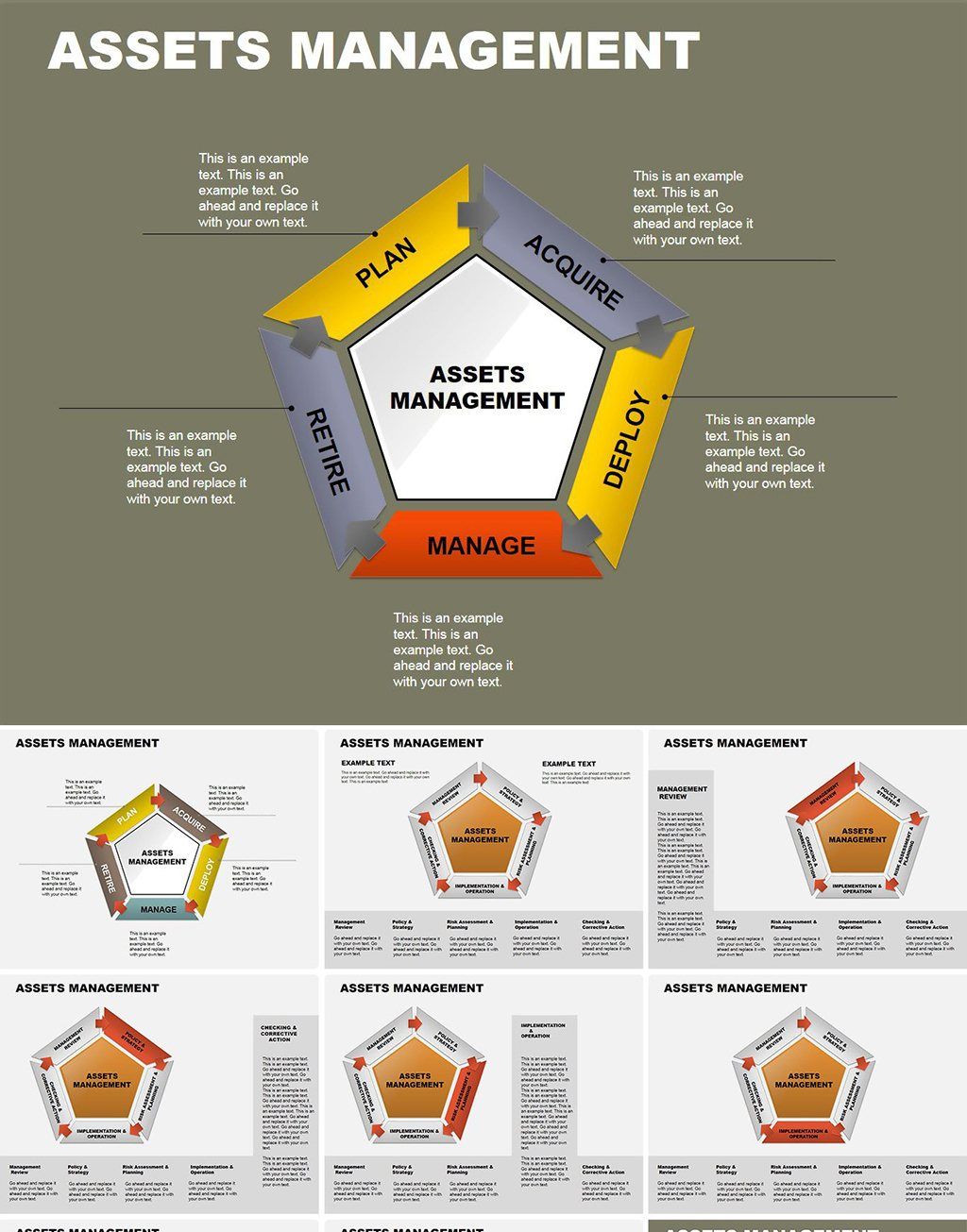 Assets Management PowerPoint Charts | Templates